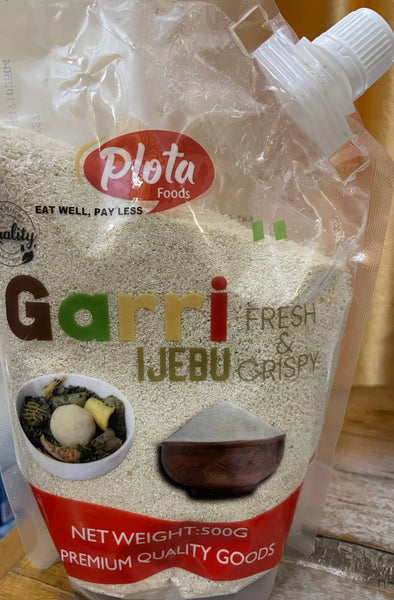 Plota Garri Ijebu 500g bag – Guggin Foods