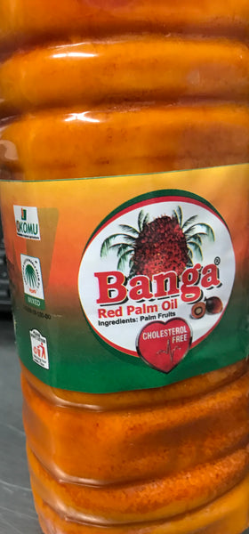 Banga Red Palm Oil, 1 Litre Cholesterol Free – Guggin Foods