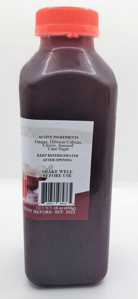 SOBOLO HIBISCUS HEALTHY DRINK 12OZ BOTTLE – Guggin Foods