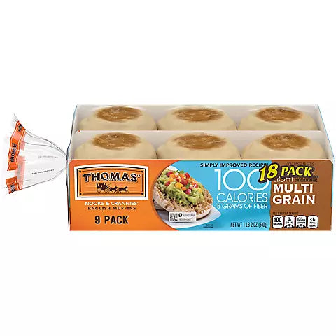 Thomas' Light Multi-Grain English Muffin – Guggin Foods