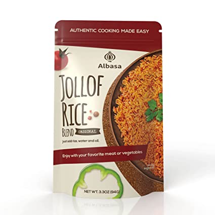 Albasa Jollof Rice Blend – Guggin Foods
