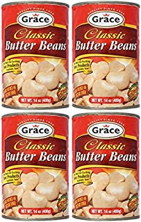 GRACE BUTTER BEANS 4 X 400 G – Guggin Foods
