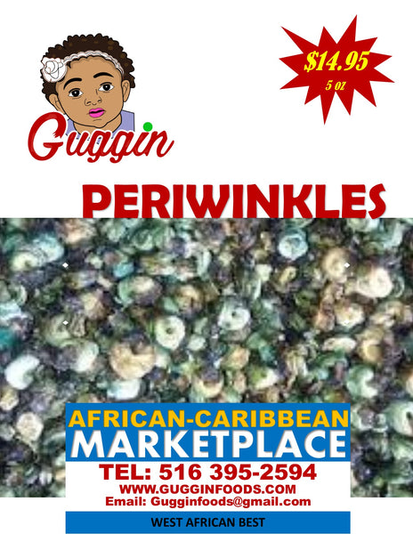 DRIED PERIWINKLES 5 oz – Guggin Foods