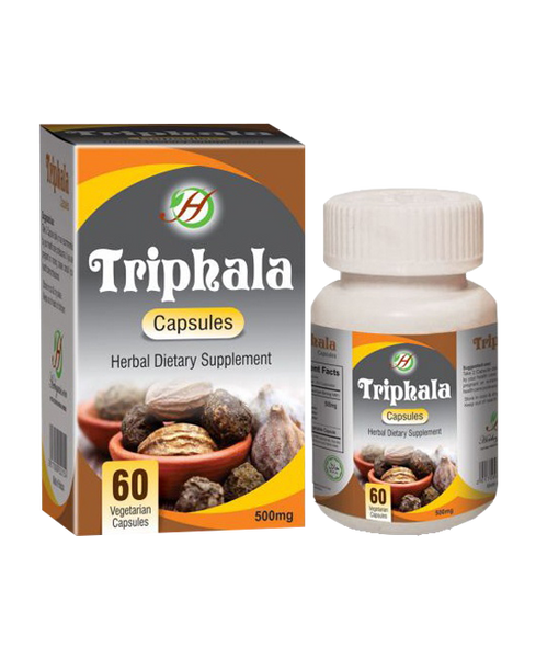 Triphala Capsules – 60 Veggie Capsules – Guggin Foods