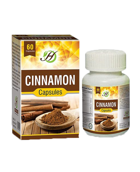 Cinnamon Capsules – 60 Veggie Capsules – Guggin Foods