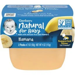 Gerber 1st Foods Bananas – Guggin Foods