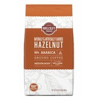 Wellsley Farms Medium Dark Roast Hazelnut 100% Arabica Ground Coffee ...
