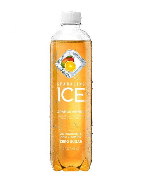 Sparkling Ice Orange Mango 17 oz Bottle (12 pack) Case – Guggin Foods